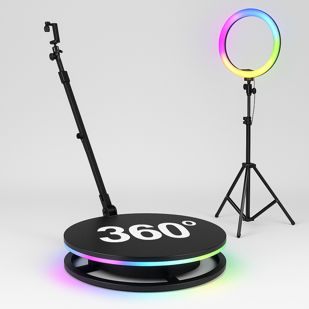 360 Photo Booth Machine – AggieHub Rentals
